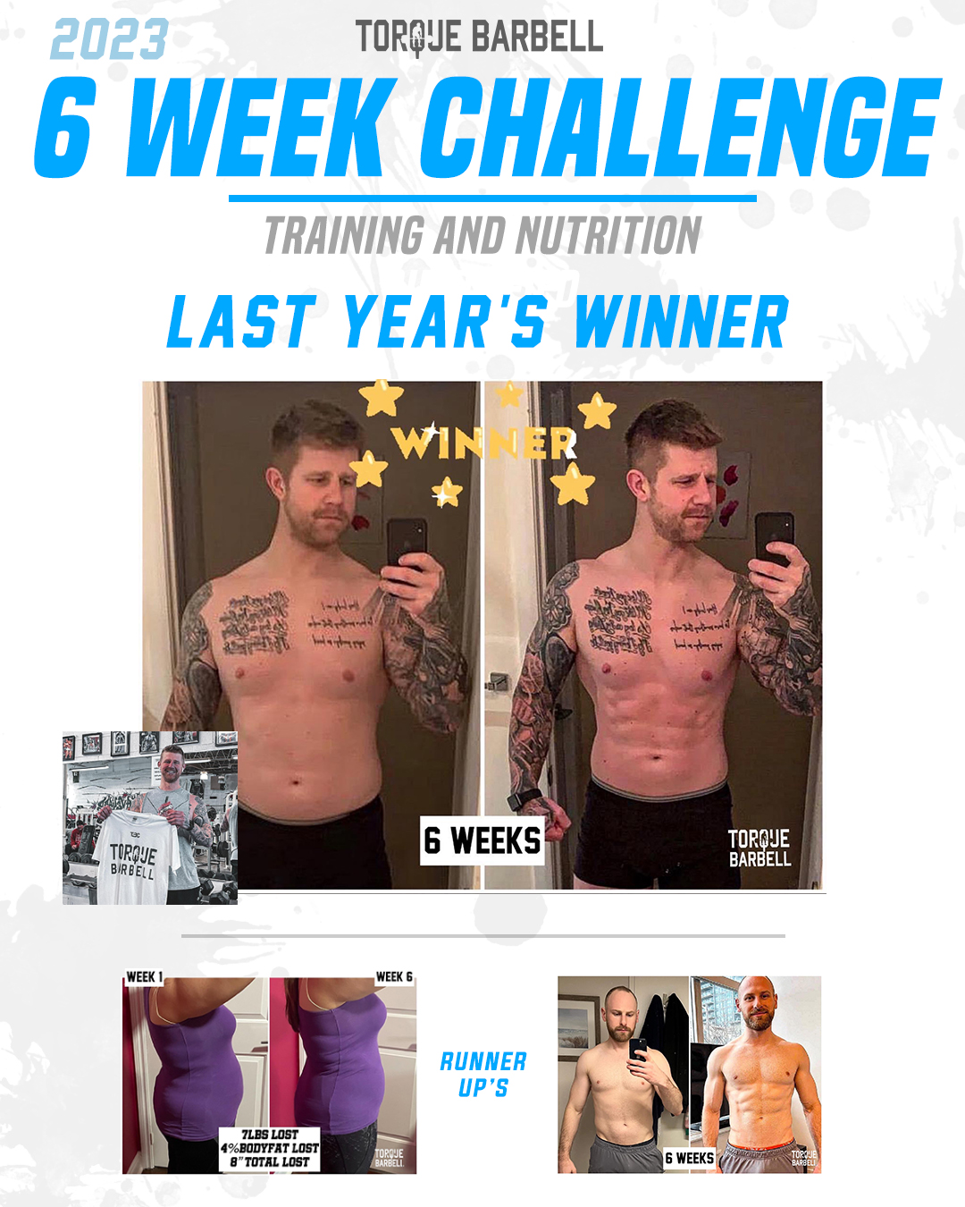 2023 New Years 6 Week Challenge – TORQUE BARBELL